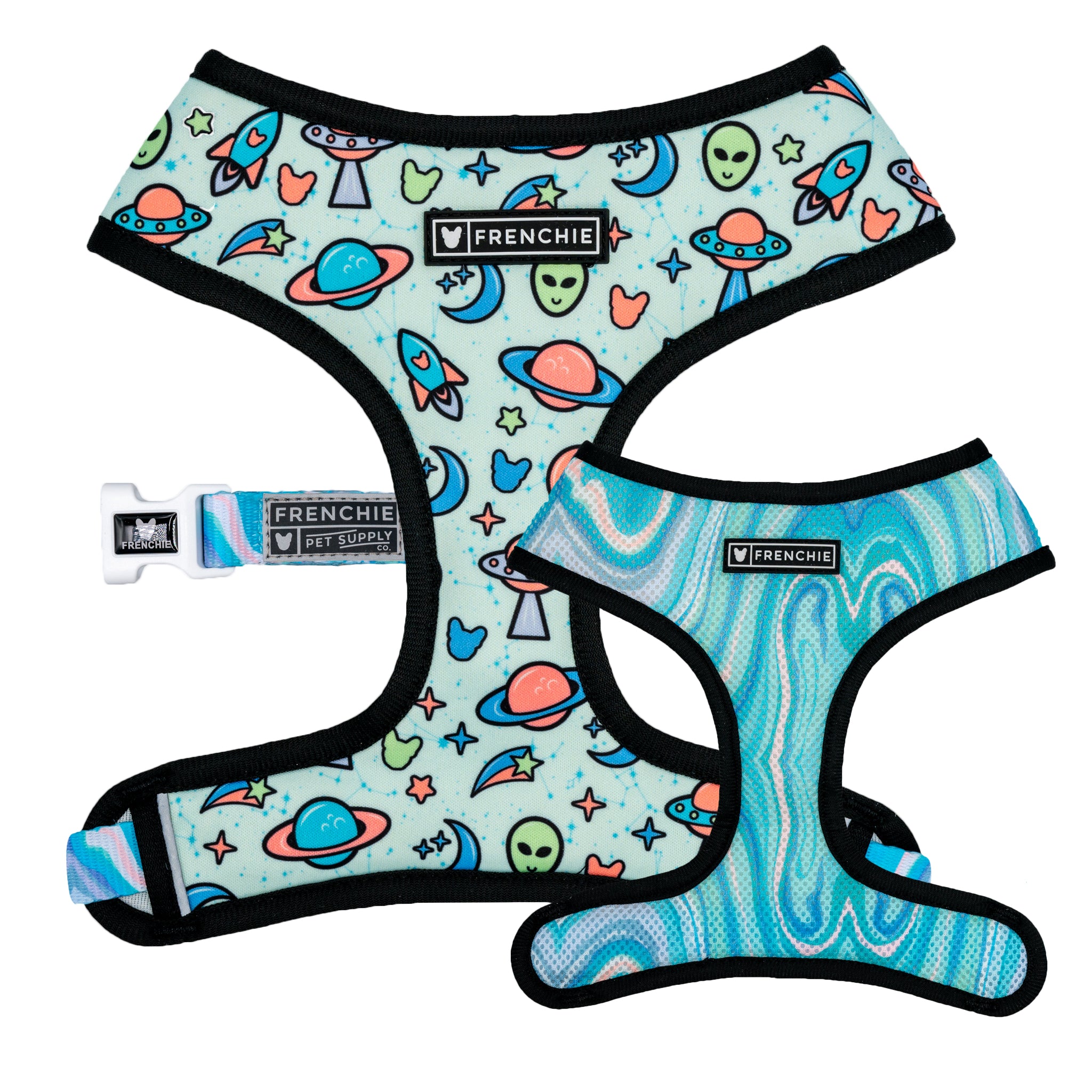Frenchie Duo Reversible Harness - Out of This World -Shop French ...